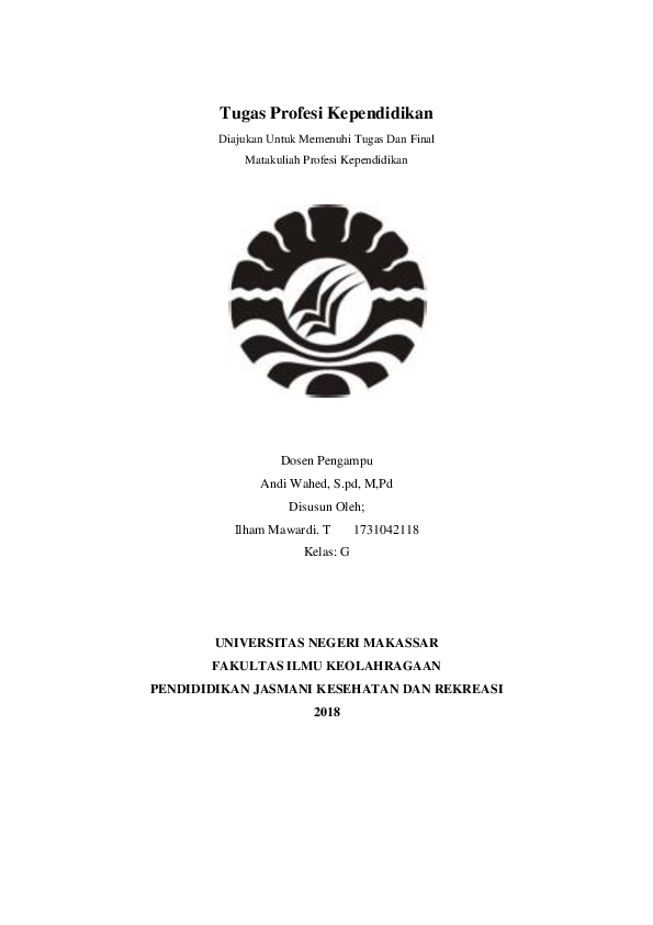 (DOC) Profesi Kependidikan