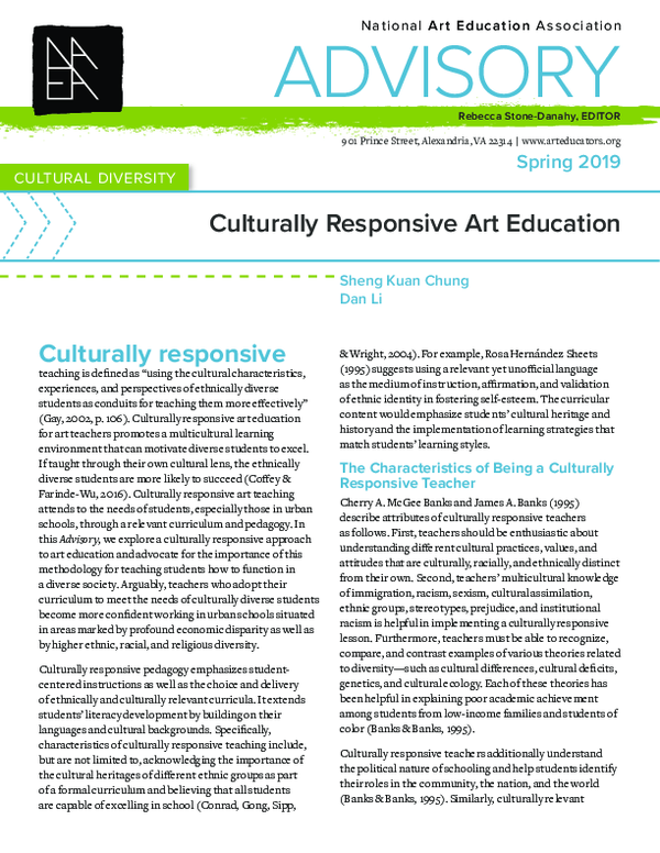 (PDF) Culturally Responsive Art Education