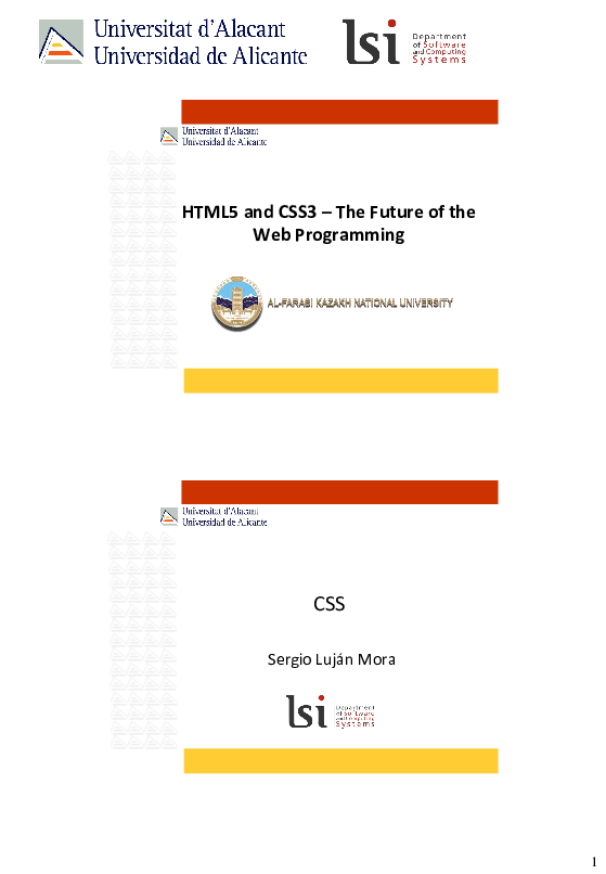 Pdf Html5 And Css3 The Future Of The Web Programming Css 0236
