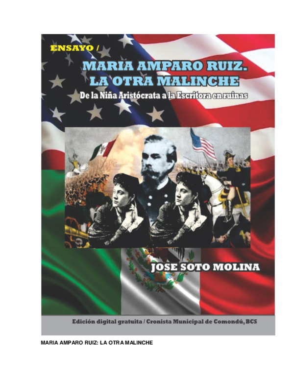 (PDF) MARIA AMPARO RUIZ: LA OTRA MALINCHE | josé soto molina - Academia.edu