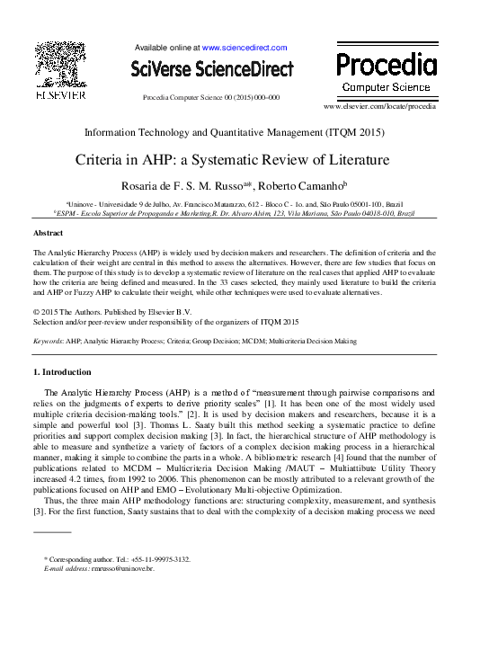(PDF) Information Technology and Quantitative Management (ITQM 2015 ...