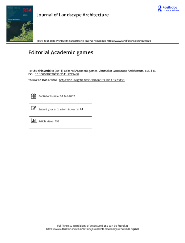 (PDF) Academic Games | Kelly Shannon - Academia.edu