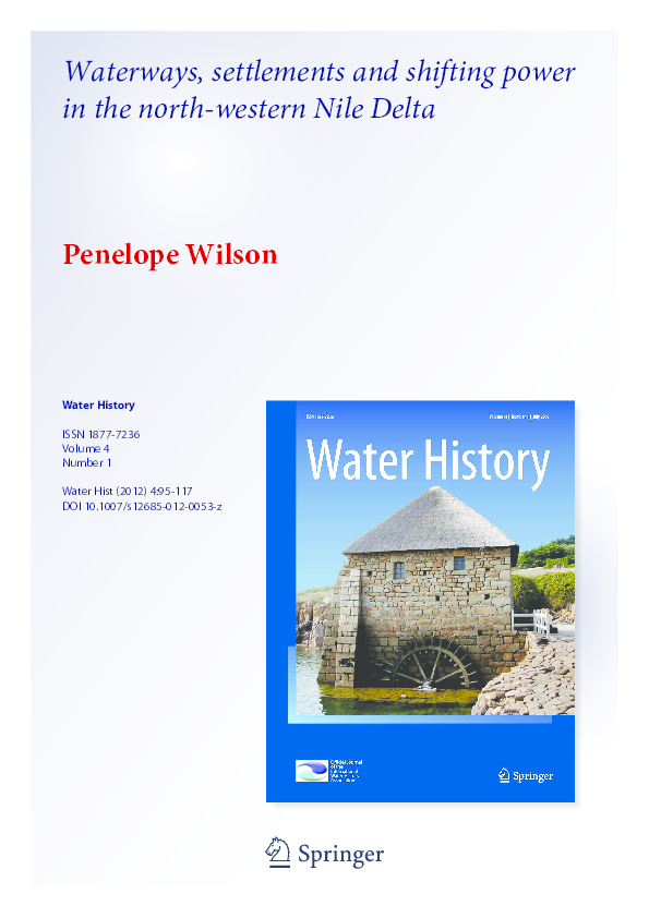 (PDF) Wilson Water History