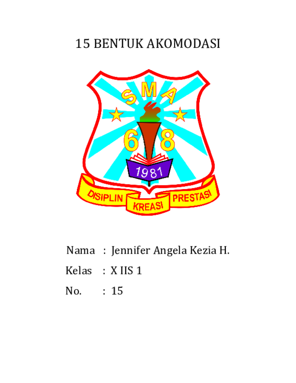 (DOC) BENTUK AKOMODASI