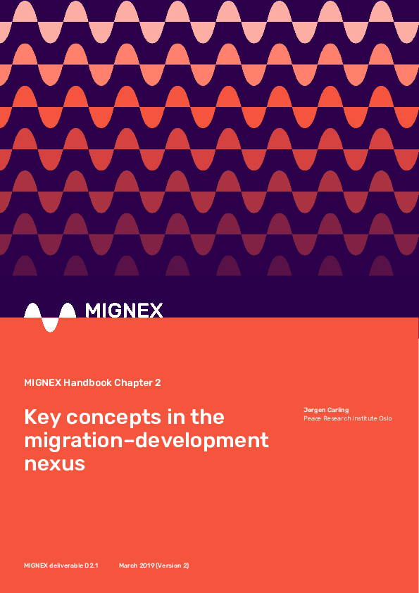 (PDF) Key concepts in the migration-development nexus