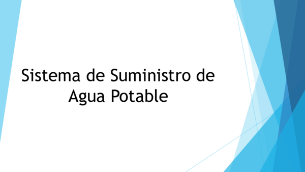 (PPT) Sistema de Suministro de Agua Potable | CARMEN SUÁREZ ESTRADA ...