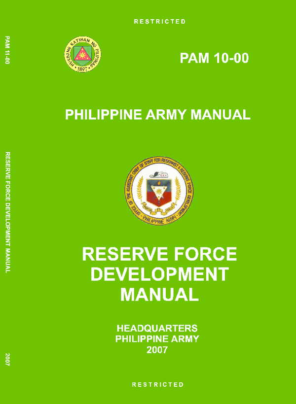 (PDF) PAM 10 00 PA Army Reserve Force Development Manual