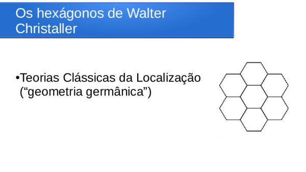 (PDF) Os hexágonos de Walter Christaller