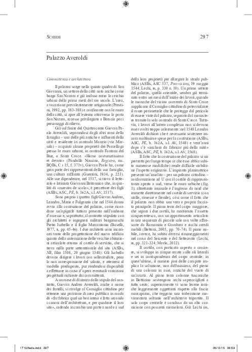(PDF) (scheda) Palazzo Averoldi