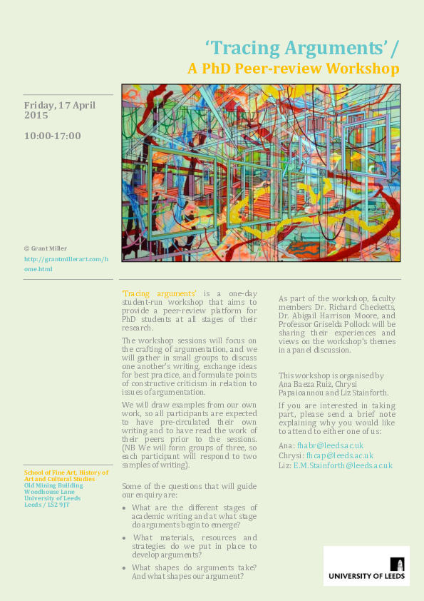 (PDF) Tracing Arguments (Peer-to-Peer Workshop, 2015) | Chrys Papaioannou - Academia.edu