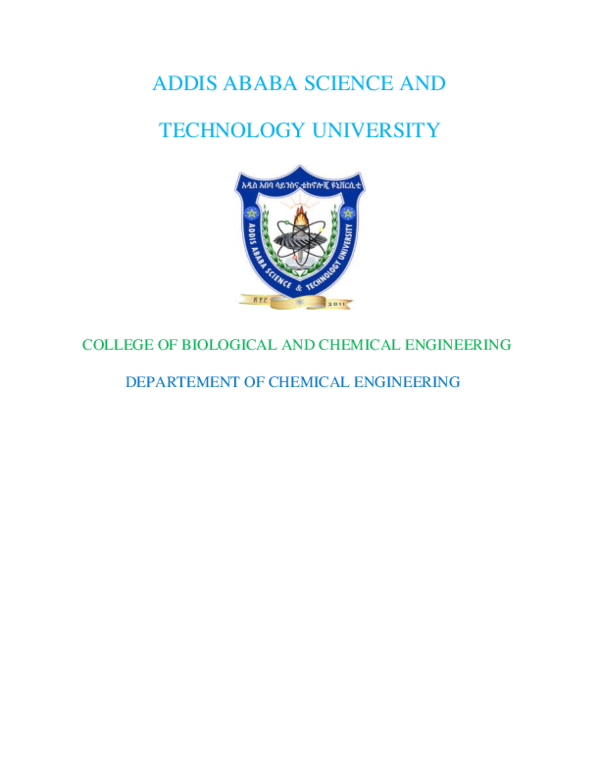 (DOC) ADDIS ABABA SCIENCE AND TECHNOLOGY UNIVERSITY COLLEGE OF ...