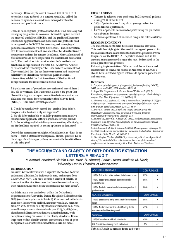 (PDF) CEB The accuracy and clarity of extraction letters. Re audit