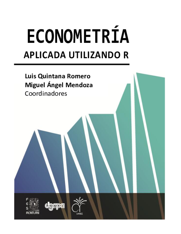 (PDF) ECONOMETRÍA APLICADA UTILIZANDO R