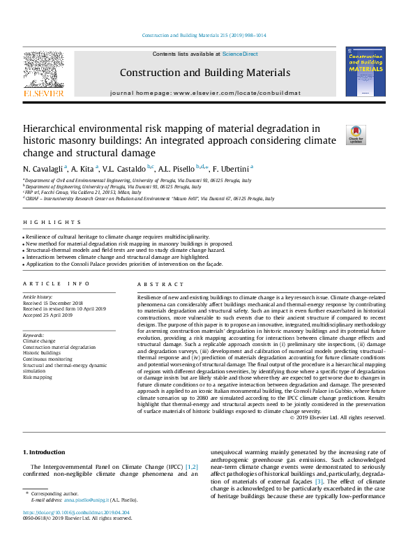 (PDF) Hierarchical environmental risk mapping of material degradation ...