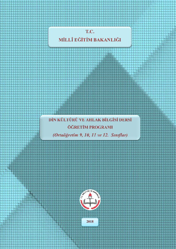 (PDF) DKAB 9-12 Öğretim Programı