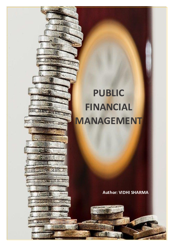 (PDF) PUBLIC FINANCIAL MANAGEMENT