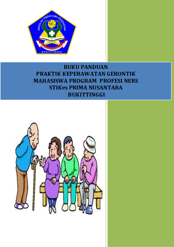 (PDF) Buku Panduan Ners Kep. Gerontik