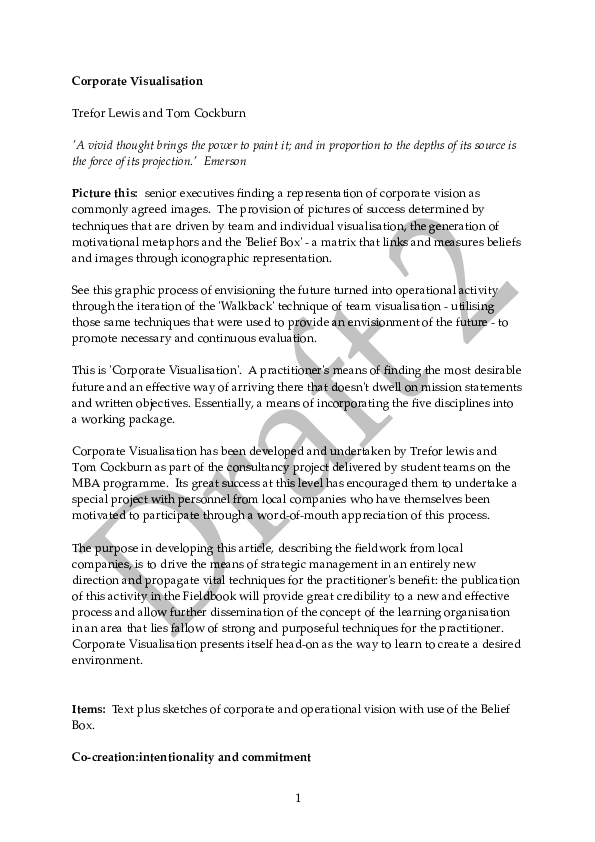 (DOC) Corporate Visualization (Draft 2)