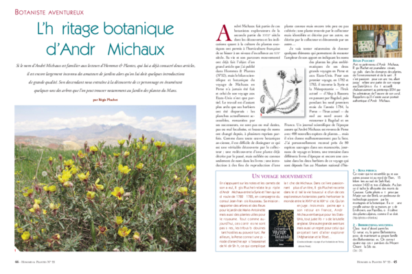 (PDF) L'héritage botanique d'André Michaux