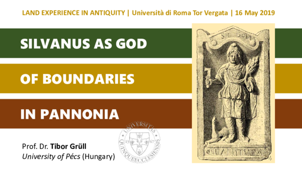 (PDF) Silvanus as god of boundaries in Pannonia (ppt)