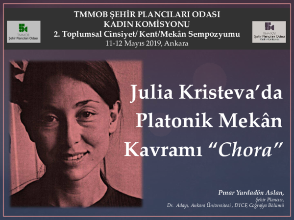 (PDF) Julia Kristeva’da Platonik Mekân Kavramı “Chora”