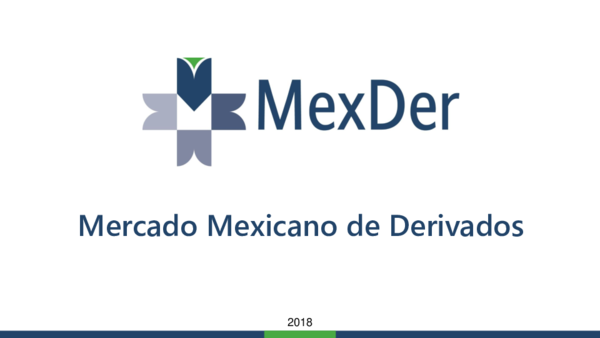 (PDF) Mercado Mexicano de Derivados