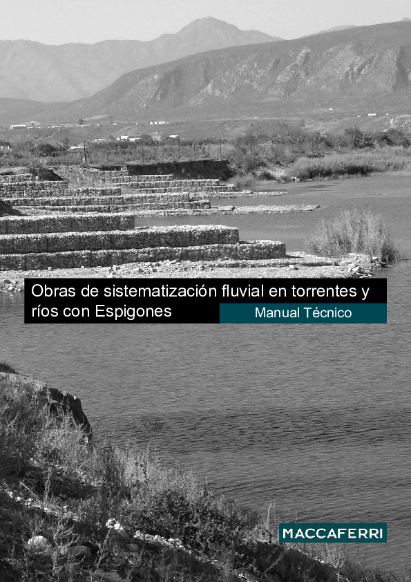 (PDF) Obras de sistematización fluvial en torrentes y ríos con Espigones