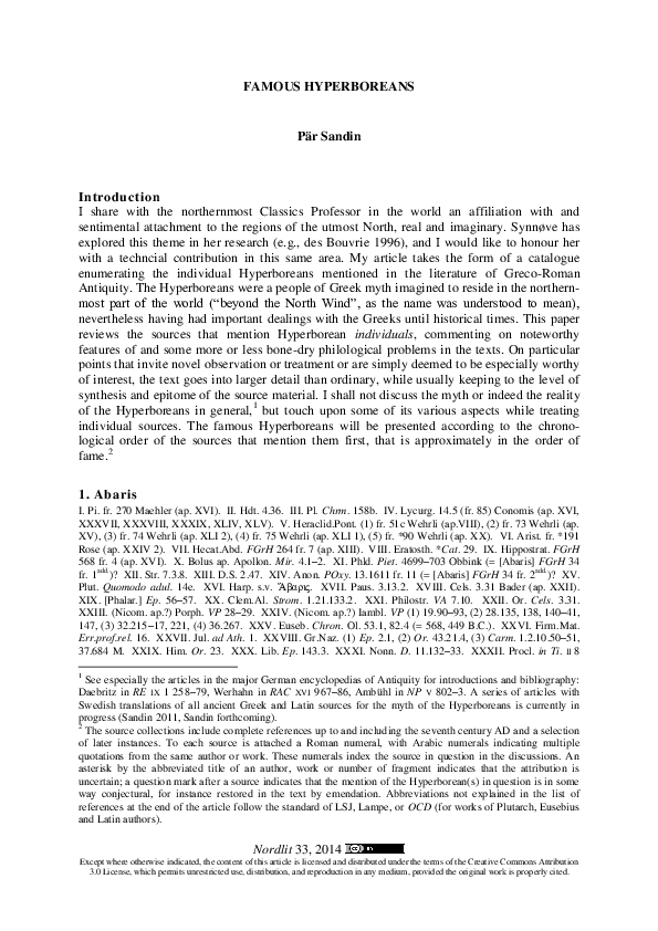(PDF) Famous Hyperboreans
