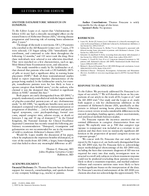 (PDF) Response Letter to Dr. Thomas Finucane