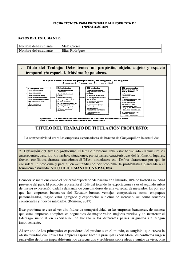 Cómo hacer propuestas de investigación
