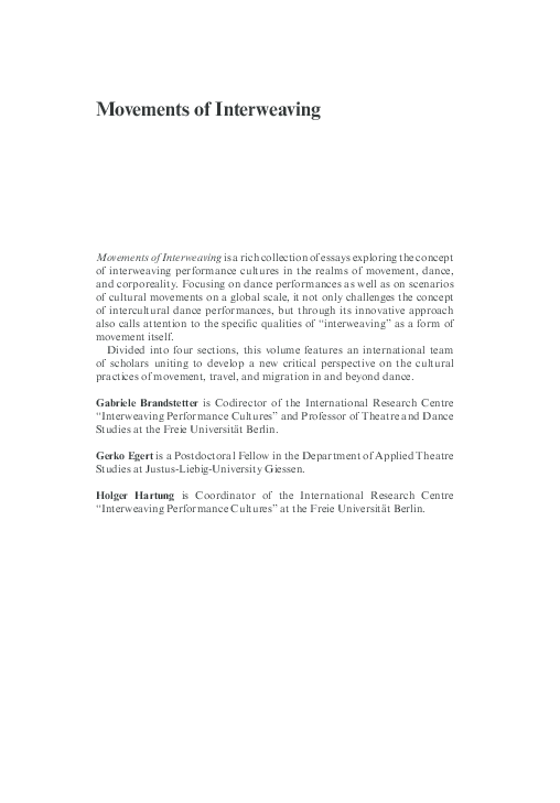 (PDF) Movements of Interweaving