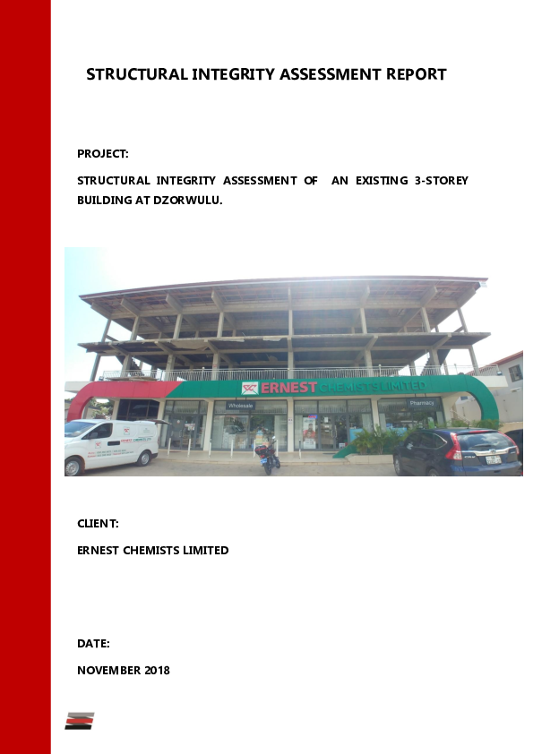 (PDF) STRUCTURAL INTEGRITY ASSESSMENT REPORT PROJECT: STRUCTURAL INTEGRITY ASSESSMENT OF AN ...