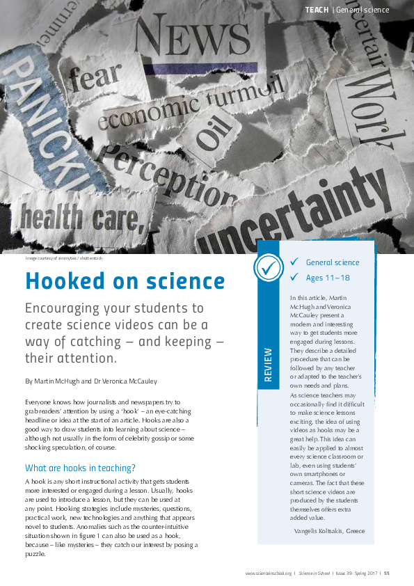 (PDF) Hooked on Science