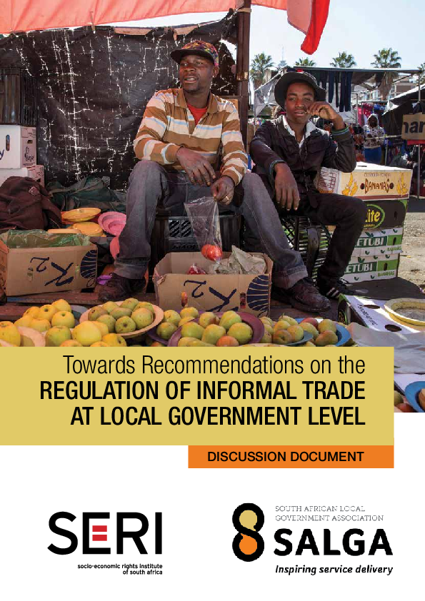 (PDF) Towards Recommendations on the Regulation of Informal Trade at ...