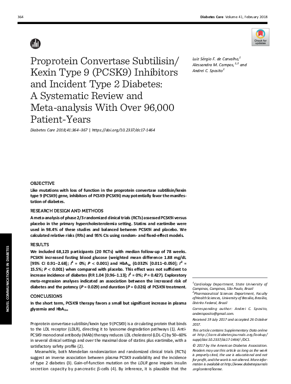 (PDF) Proprotein Convertase Subtilisin/ Kexin Type 9 (PCSK9) Inhibitors ...