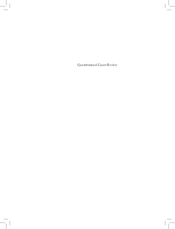 (PDF) Transformative Constitutionalism and Customary Law