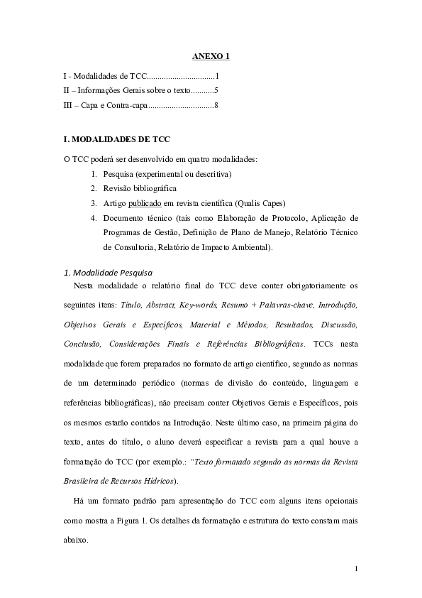 (PDF) TCC EngAmb - Modalidades de TCC | Igor Emidio Da Hora Silva ...