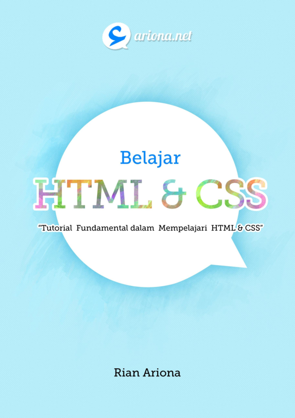 (PDF) Belajar HTML dan CSS "Tutorial fundamental dalam mempelajari HTML ...