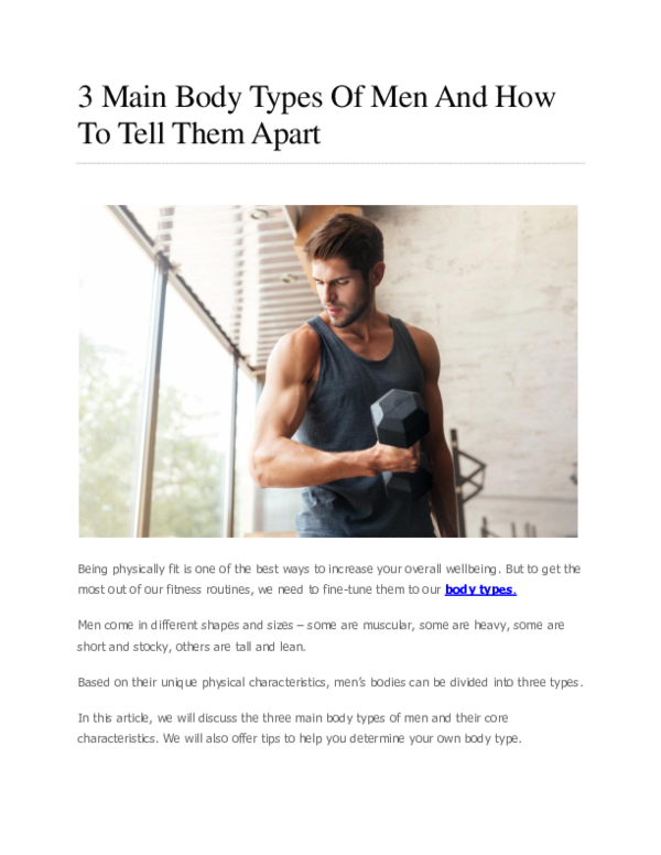 (PDF) Body Type man