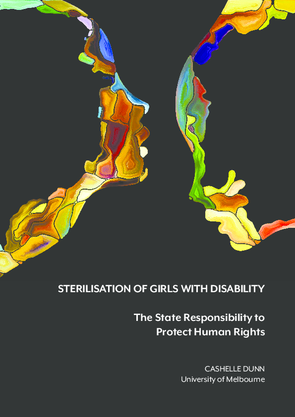 (PDF) Sterilisation of Girls with Disability: The State Responsibility ...