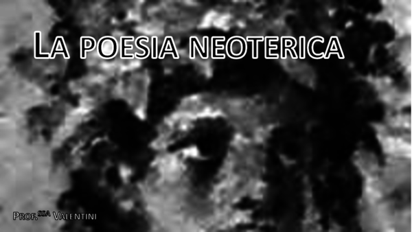 (PDF) La poesia neoterica e Catullo