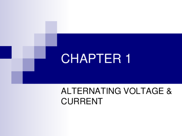 (PDF) CHAPTER 1 ALTERNATING VOLTAGE & CURRENT 2 Alternating Voltage & Current CHAPTER 1 ...