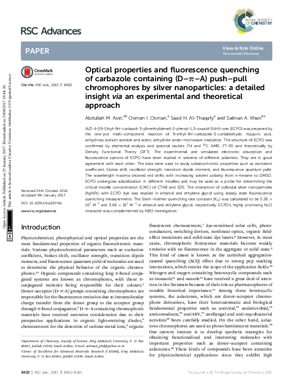 (PDF) RSC Adv., 2017, 7, 8402–