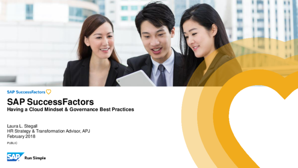 (PDF) SAP SuccessFactors Having a Cloud Mindset & Governance Best Practices