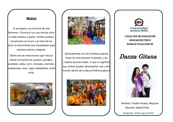 (DOC) Música Danza Gitana Historia