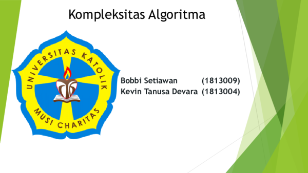 (PPT) PPT KOMPLEKSITAS ALGORITMA