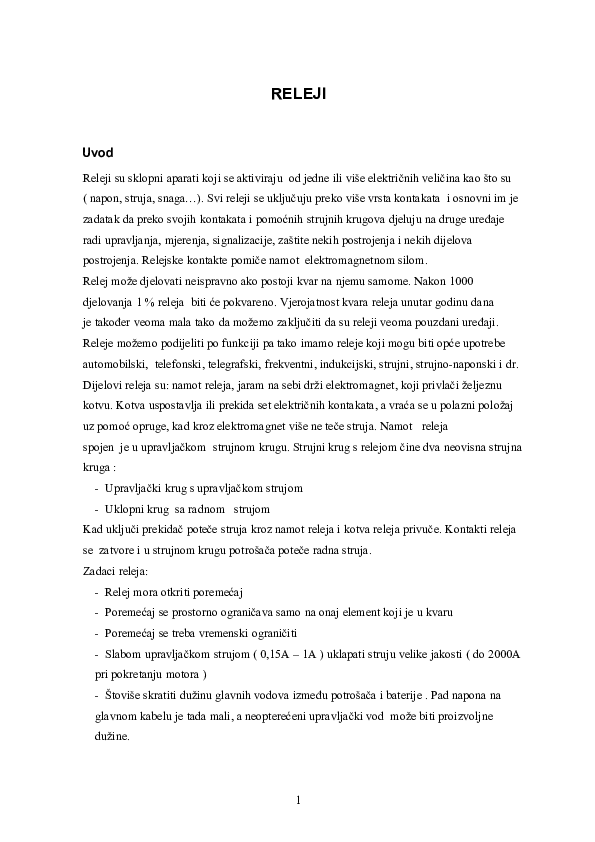 (PDF) RELEJI Uvod