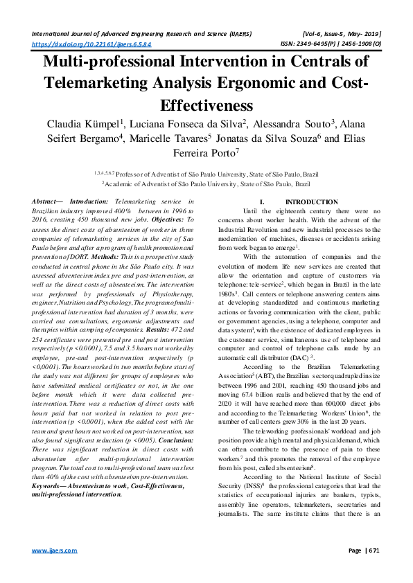 (PDF) Multi-professional