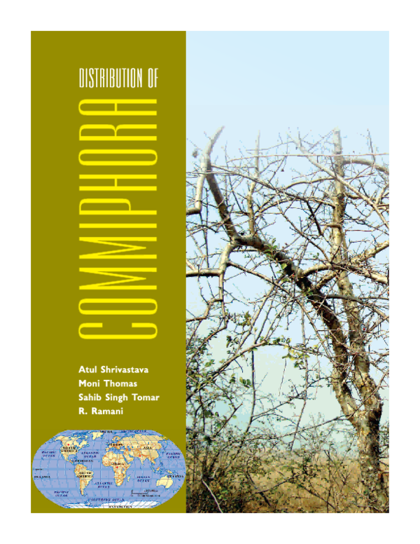 (PDF) . Distribution of Commiphora