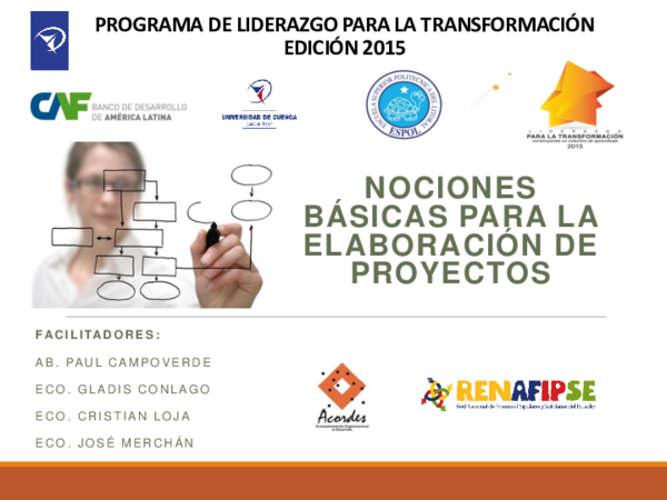 (PDF) Nociones básicas para la elaboración de proyectos
